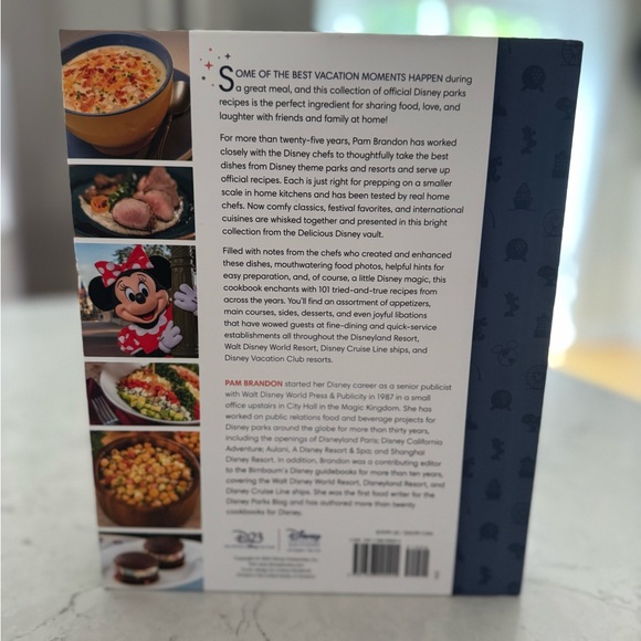 Disney | Kitchen | Disney Blue And White Kitchen Cookbook | Poshmark
